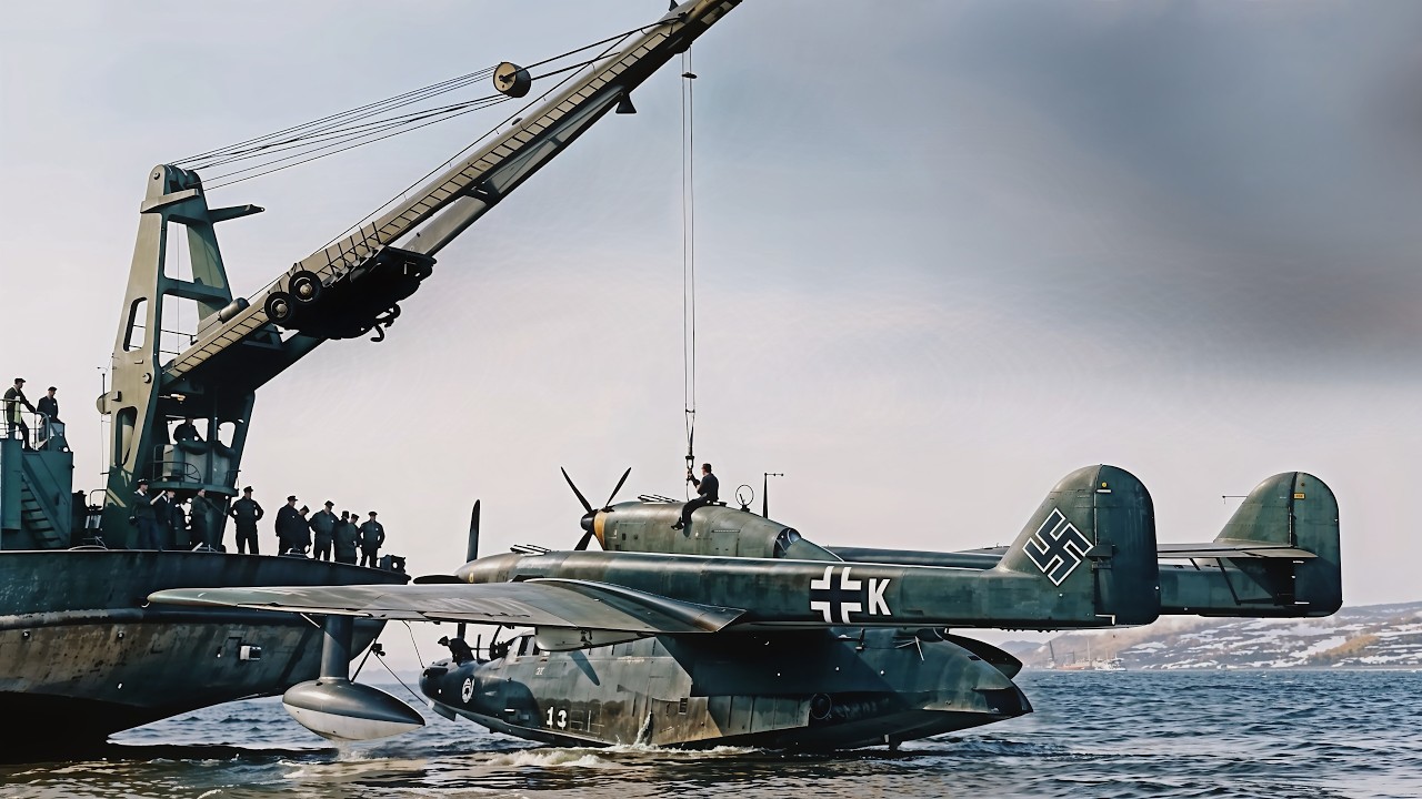 The Nazi Seaplane That Refueled From a U-Boat: Blohm & Voss BV 138 ...