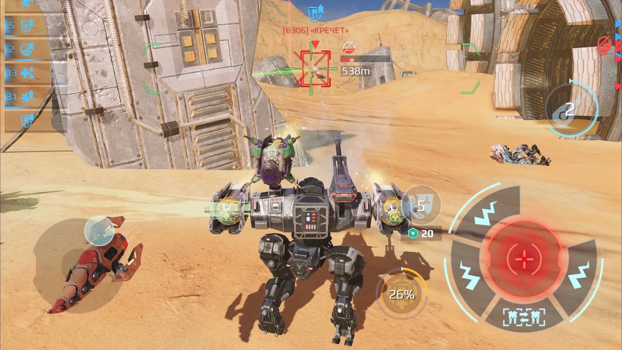 Getting the hang of Radiation Hades on Dreadnought — War Robots - YouTube