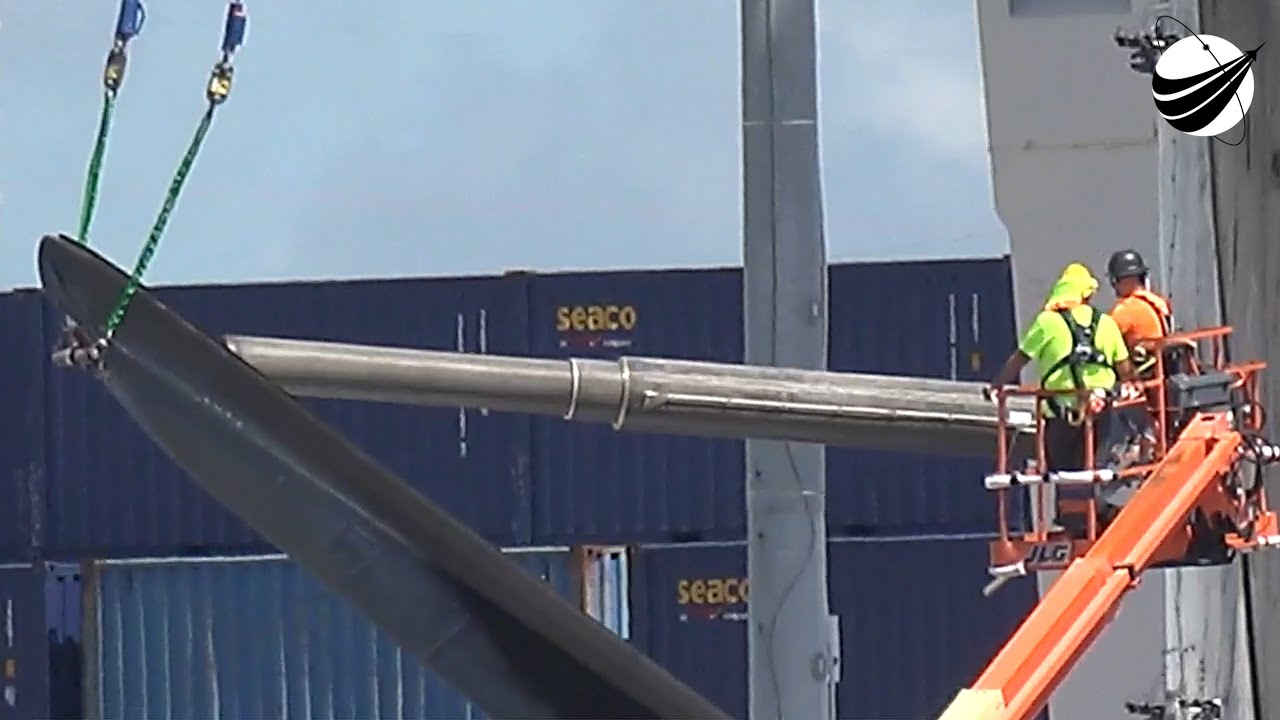 SpaceX - Leg Up 60.2 From Octagrabber - YouTube