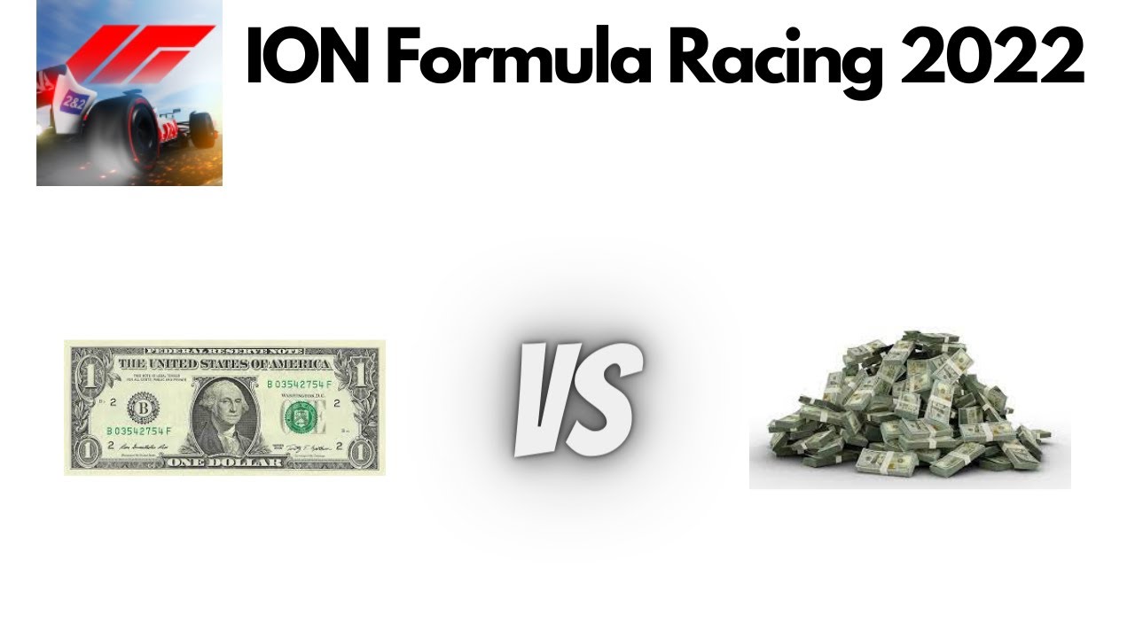 $1 VS $10,000,000 (Roblox ION Formula Racing) - YouTube
