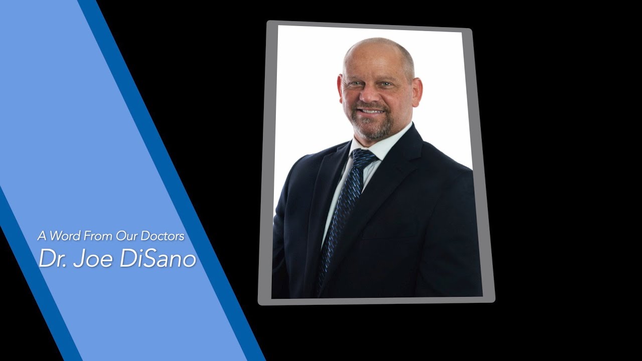South County Smiles - A Word From Our Doctors: Dr. Joseph DiSano - YouTube
