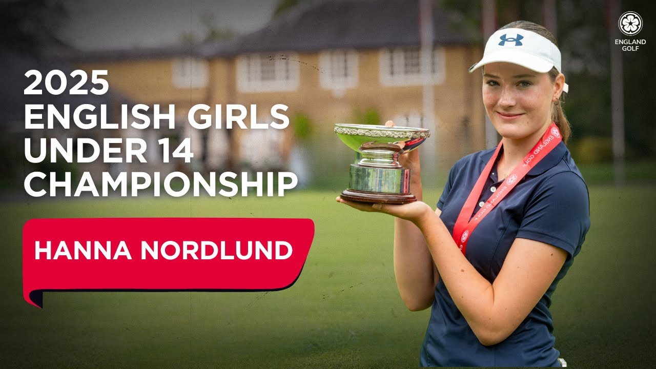Hanna Nordlund wins English Girls' Under 14 Championship - YouTube