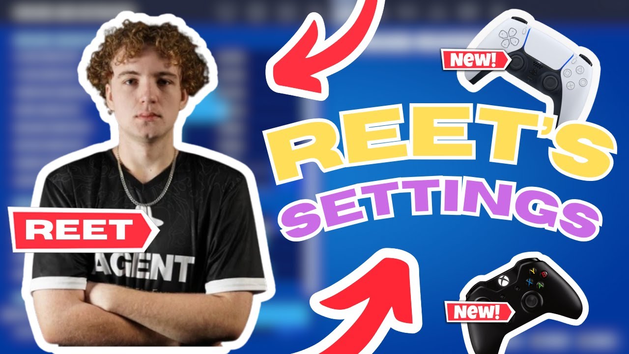 Reet's NEW Chapter 6 Season 1 Fortnite SETTINGS! (#1 CONTROLLER ...