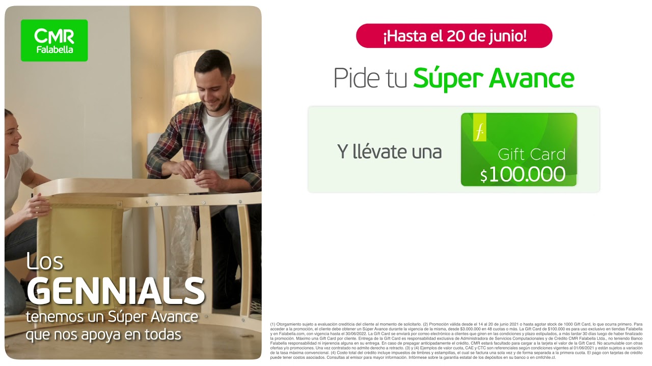 ¡Tu Súper Avance CMR + Gift Card $100.000! - YouTube
