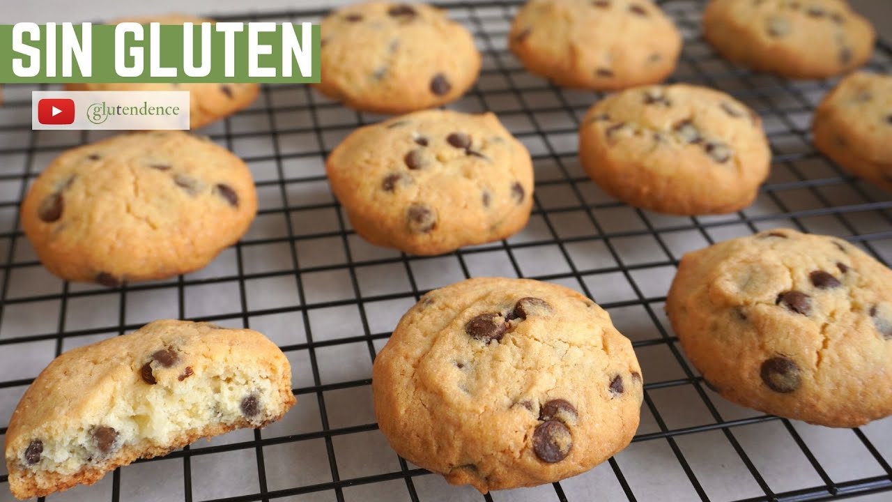 COOKIES SIN GLUTEN CON CHOCOLATE | Sólo ingredientes comunes - YouTube