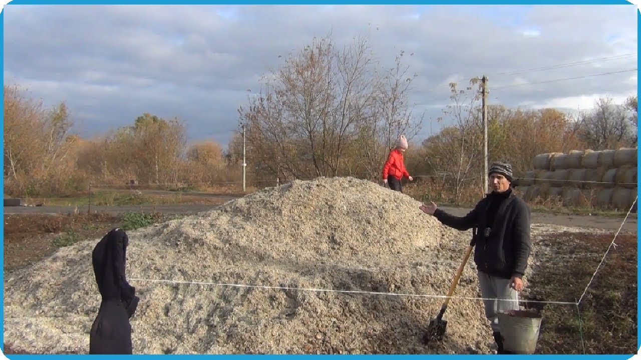 30 ТОНН ЖОМА ОДНОЙ МАШИНОЙ И ЭТО ТОЛЬКО НАЧАЛО ЖИЗНЬ В КУРСКОЙ ДЕРЕВНЕ ...