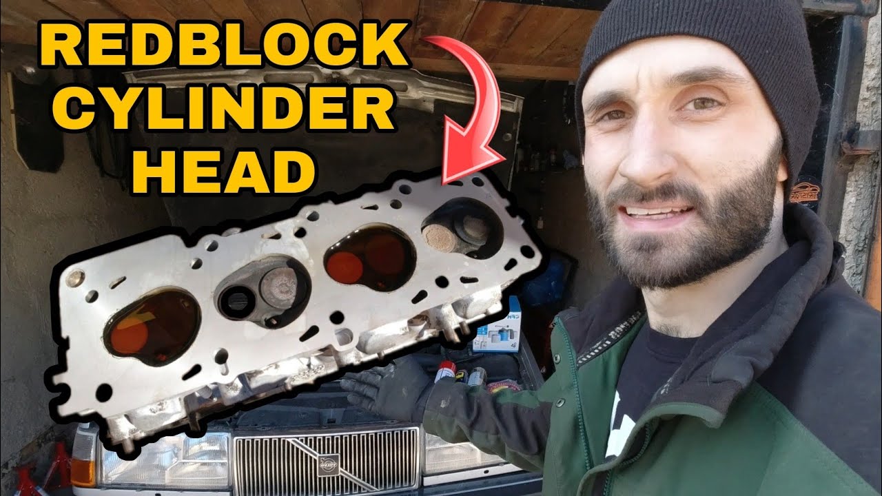 Volvo Redblock Cylinder Head Rebuild at Home! - YouTube
