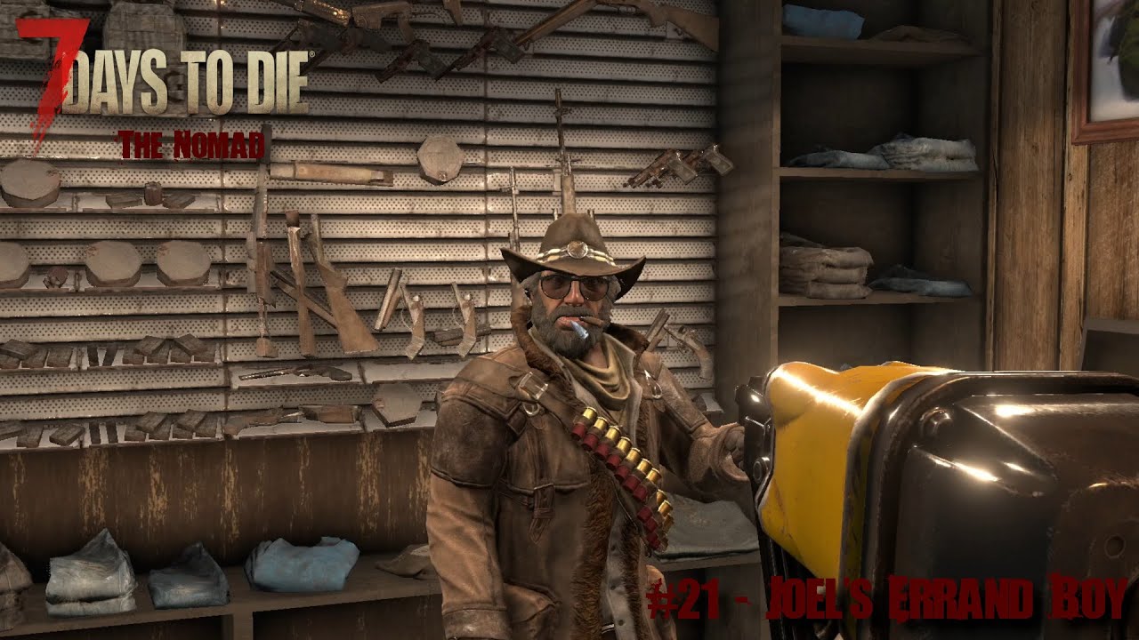 7 Days to Die: Darkness Falls - Joel's Errand Boy (EP21) - YouTube