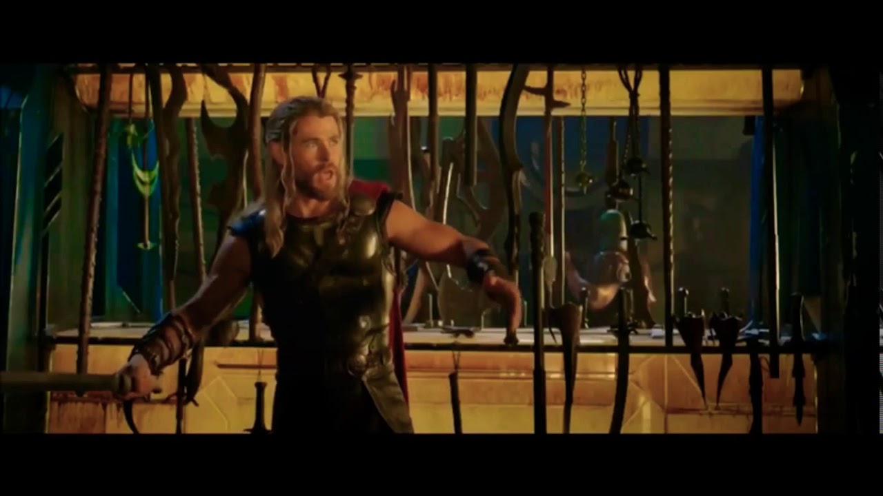 THOR RAGNAROK 2017 - Totally Improvised Scene - YouTube