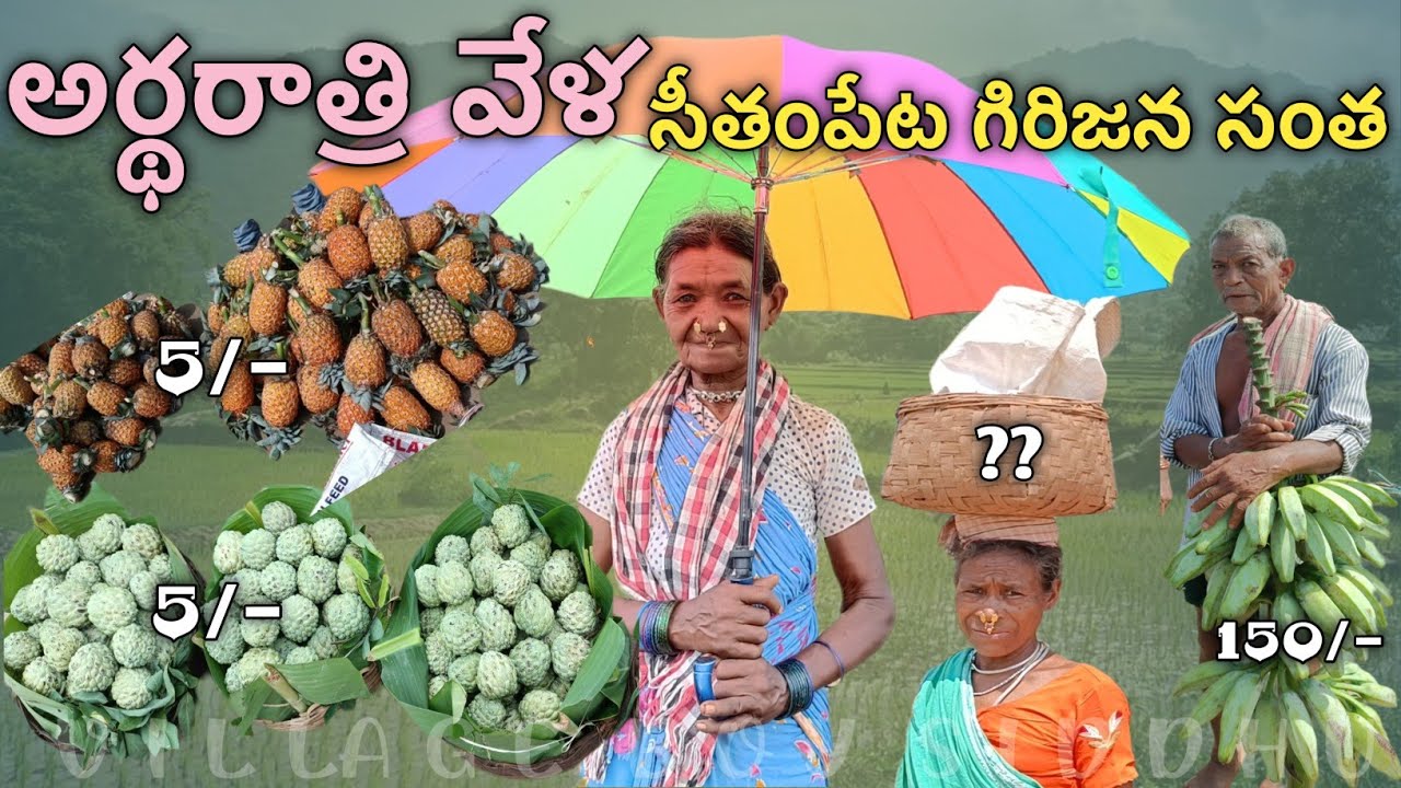 SEETHAMPETA TRIBAL MARKET || GIRIJANA SANTHA || MARKET IN AP || # ...