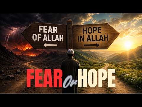 Fear of Allah or Hope in Allah? Abu Bakr Zoud
