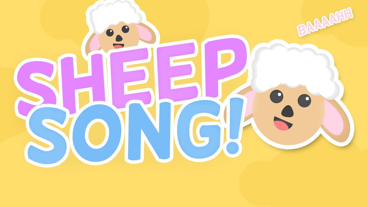 The Sheep Song! (Bahh Bahh Bahh) - Toddler Learning - YouTube