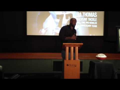 Tra Thomas' speech after retiring as Philadelphia Eagle, Aug. 16, 2012 ...