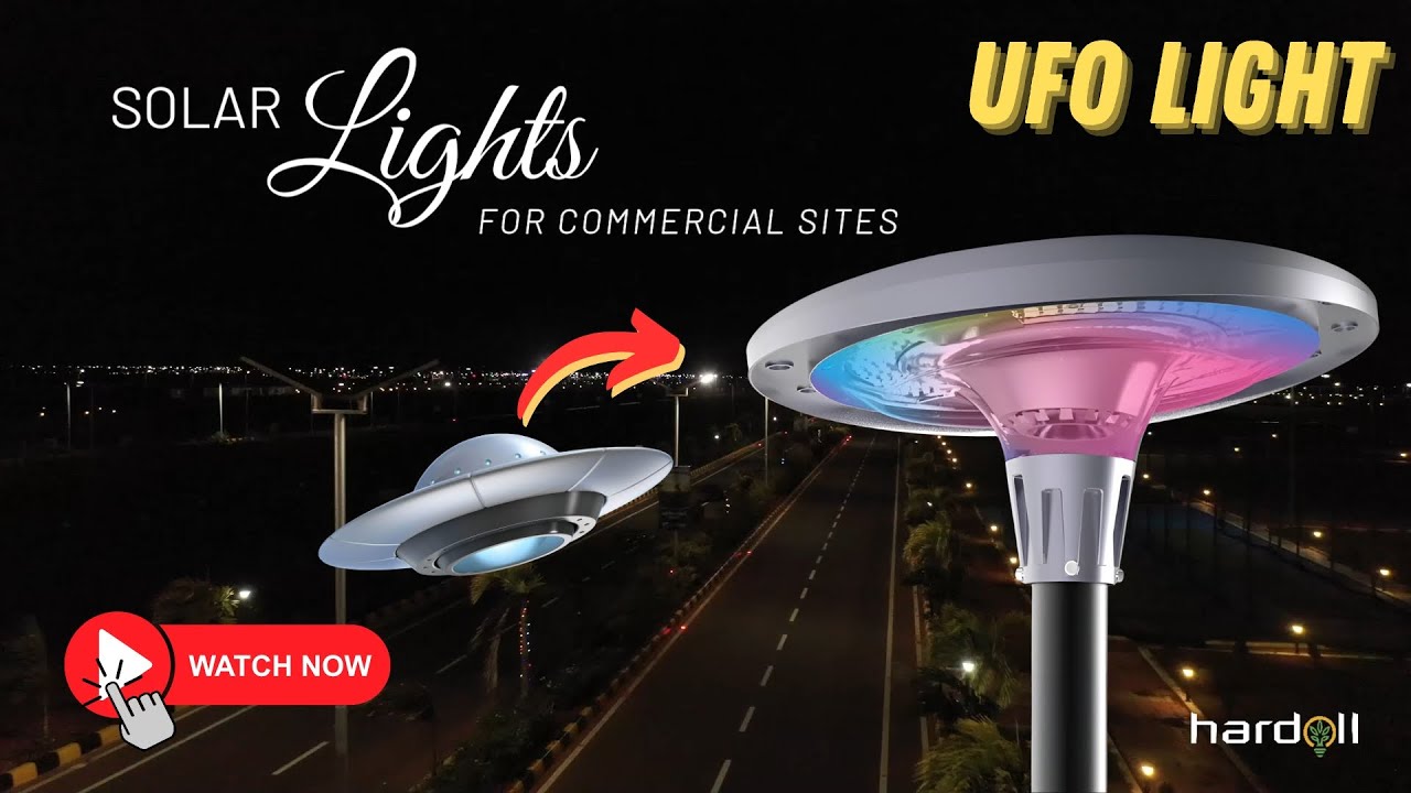 Transform Your Garden with Hardoll Solar UFO Light | Waterproof LED ...