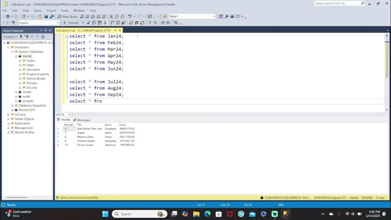 SQL Demo - YouTube