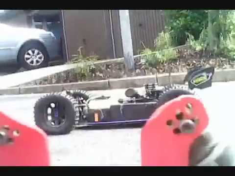 Verbrenner fahren mit Robitronic Protos V2 und Kyosho DBX - YouTube