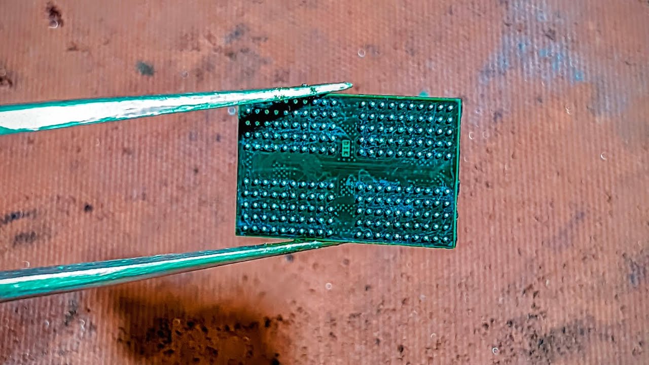 Ram reballing tricks | Ic reballing - YouTube