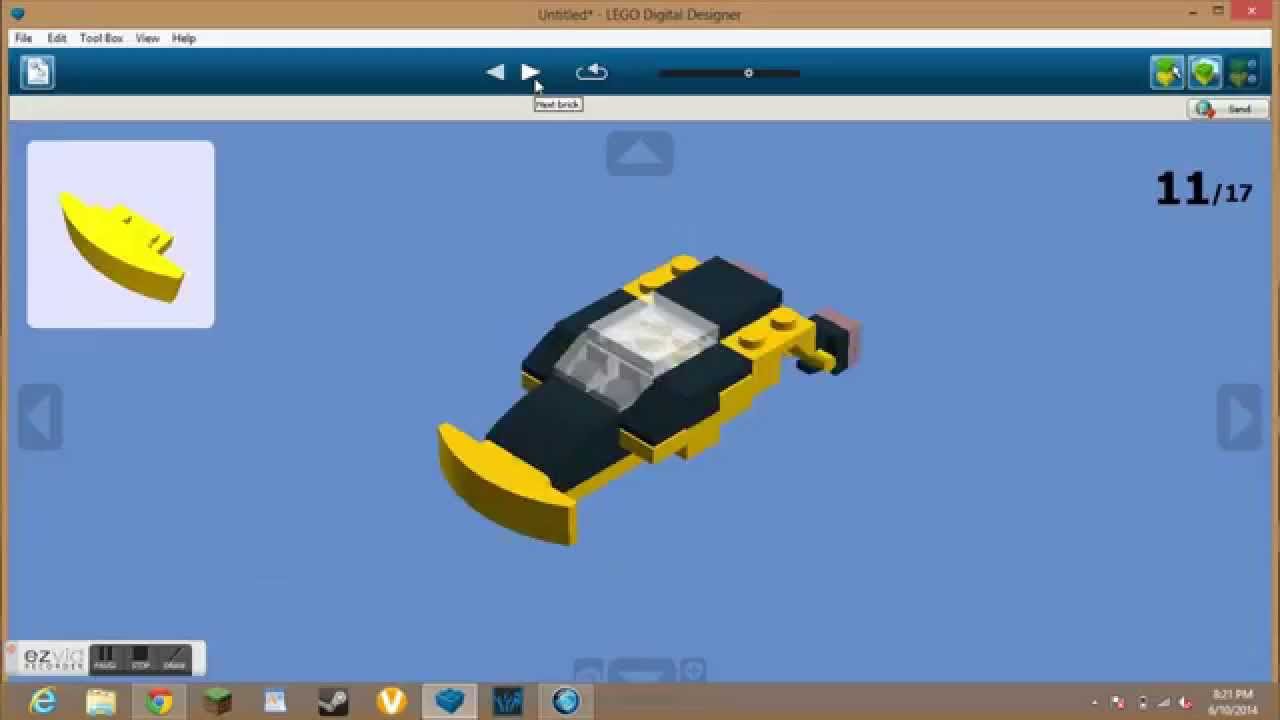 Lego micro car instructions - YouTube