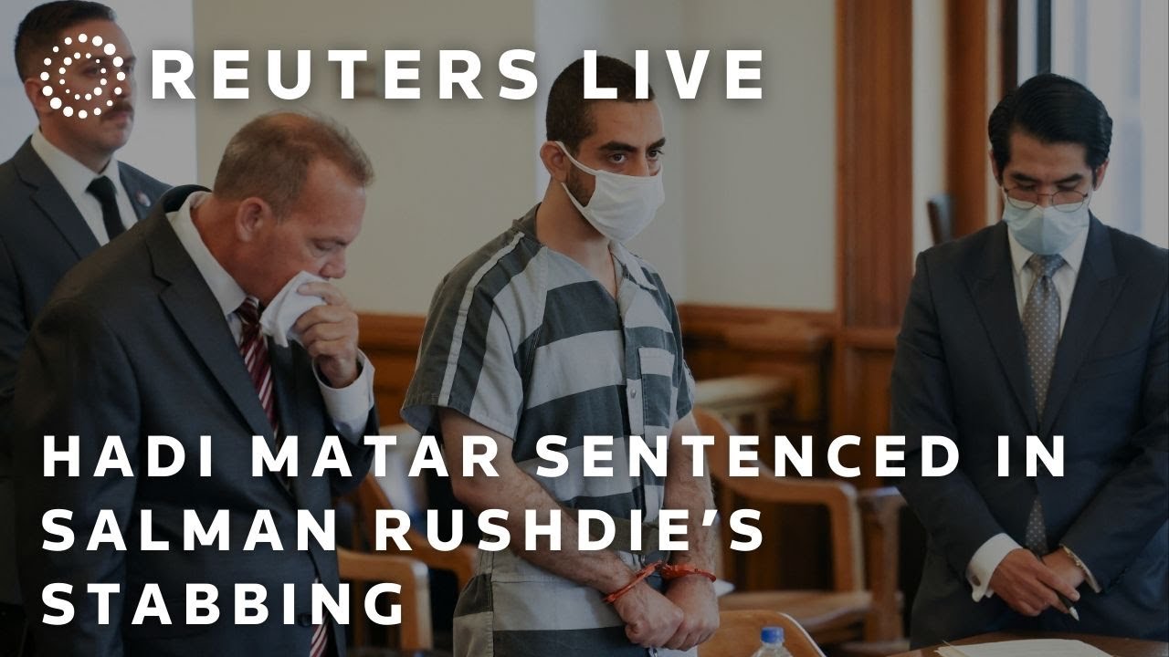 LIVE: Attorney speaks after Hadi Matar sentenced for Salman Rushdie’s ...
