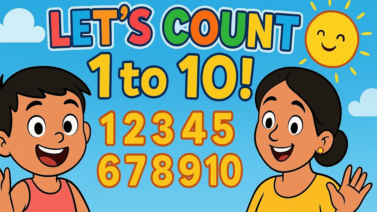 Let's Count 1to 10 | 123 Learning for Kids | Kids Learning Video | # ...
