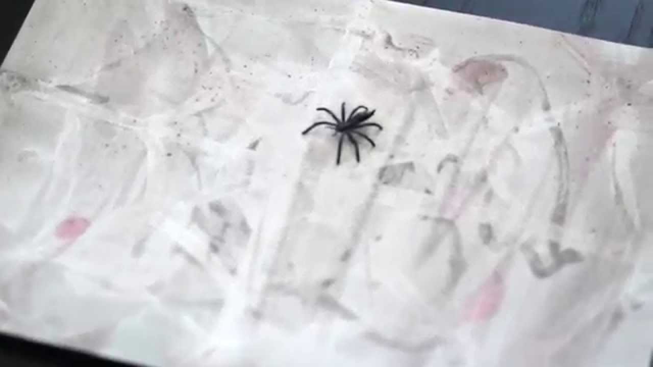 Watercolor Spider Webs - YouTube