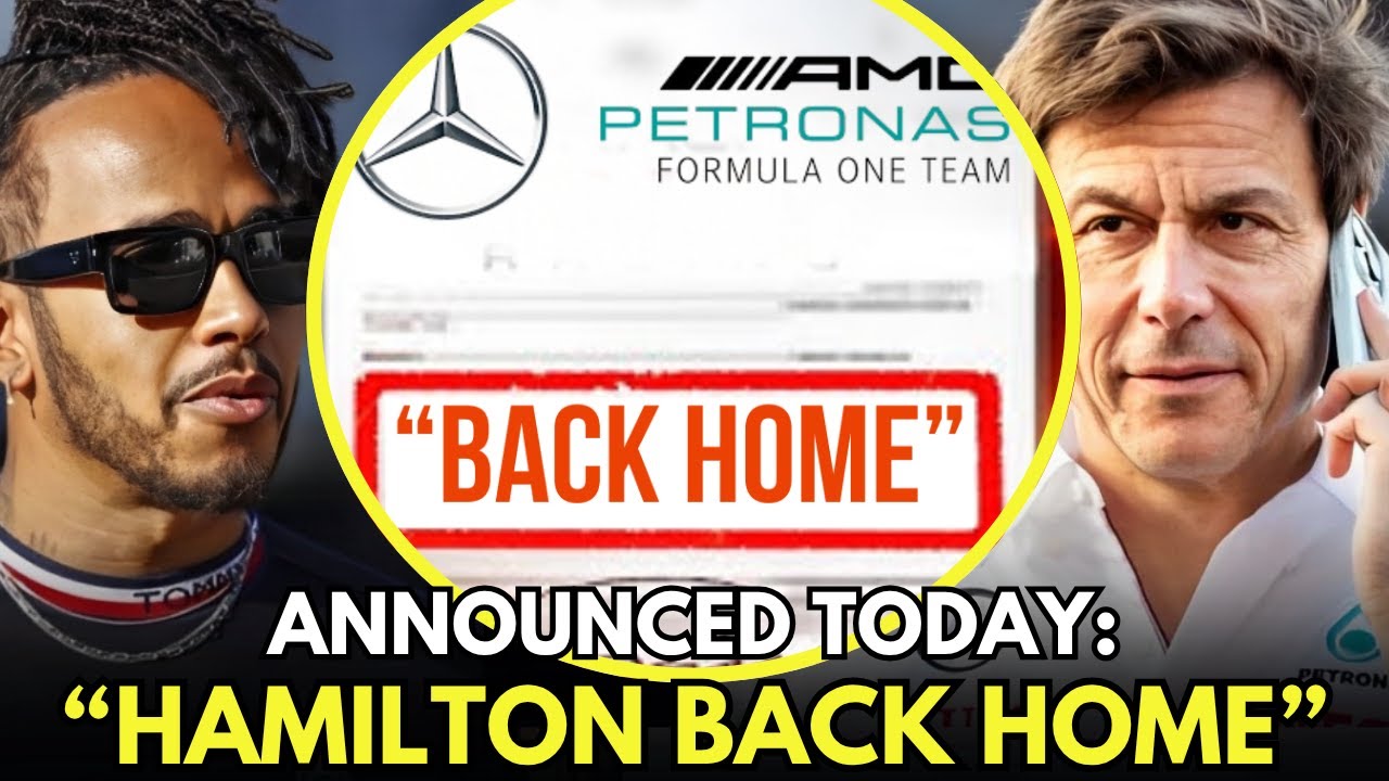 🚨 LEWIS HAMILTON RETURNS TO MERCEDES IN BLOCKBUSTER MOVE 🏎️🏆 - YouTube