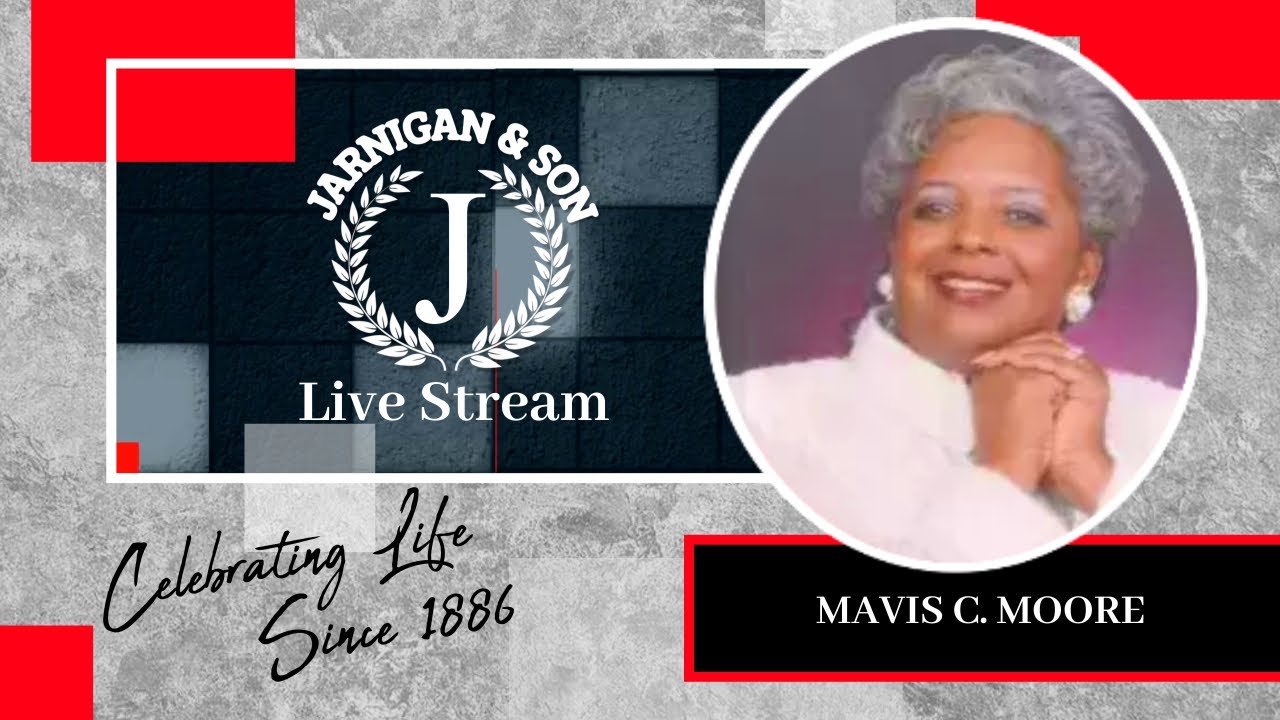 Mavis Ann “Mae” Copeland Moore Funeral Service - YouTube