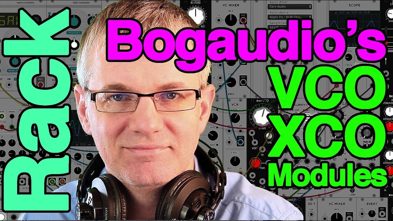 Bogaudio's XCO and VCO Modules for VCV Rack Tutorial - YouTube