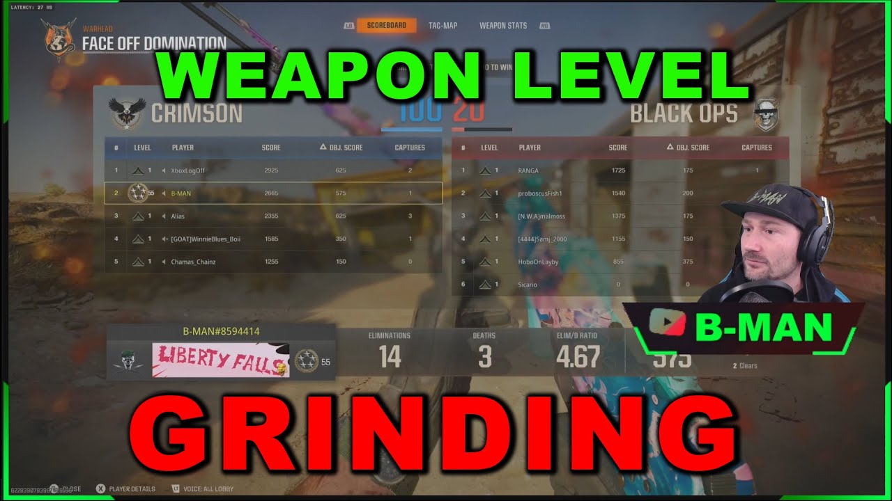 LIVE:BO6: playing multiplayer and weapon level grinding, come say hi ...