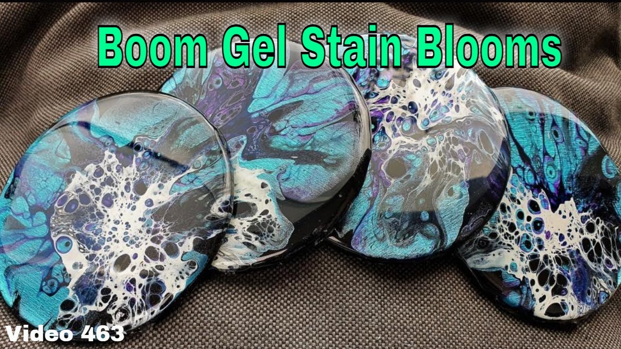 Acrylic Boom Gel Stain "Blooms" with Promising Results - YouTube