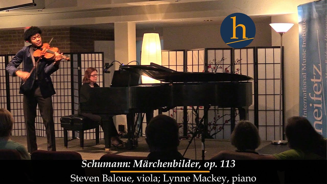 Schumann: Märchenbilder (Fairy Tale Pictures), Op.113 | Steven Baloue ...