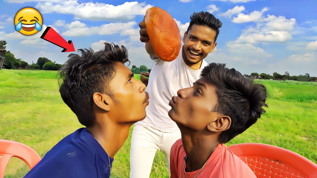 Playing Catch The Bread | Funniest Viral Games😂 - YouTube