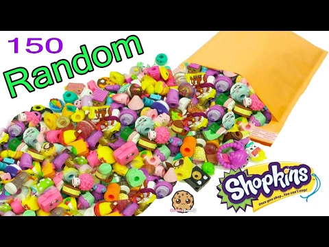 150 Random Surprise Package Lot Of Shopkins Season 1 - 7 - Exclusives , Topkins & Limited Edition