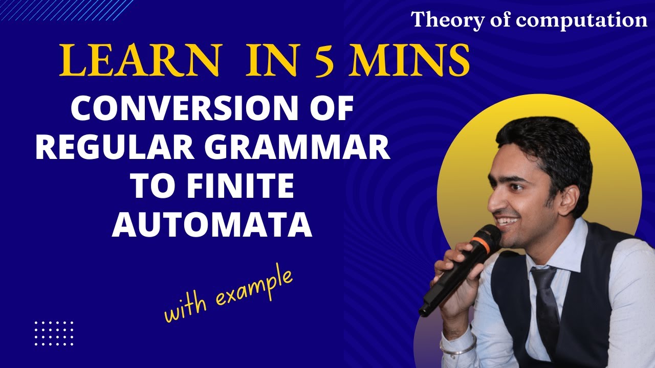 How to convert Regular Grammar to Finite Automata in just 5 Minutes ...