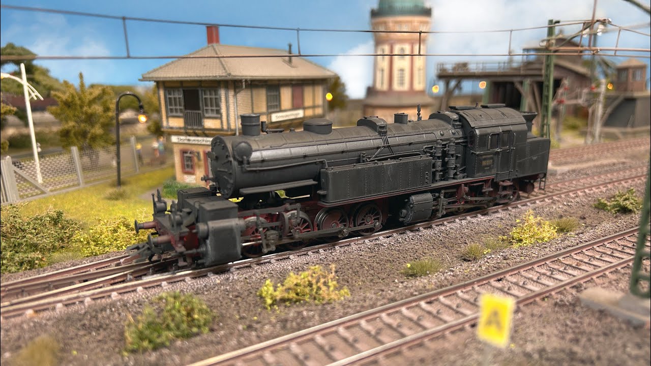 Modelleisenbahn Alterungen Wolbink Album Spur H0 Märklin BR96 017 DR gealtert Weathering 4K ...