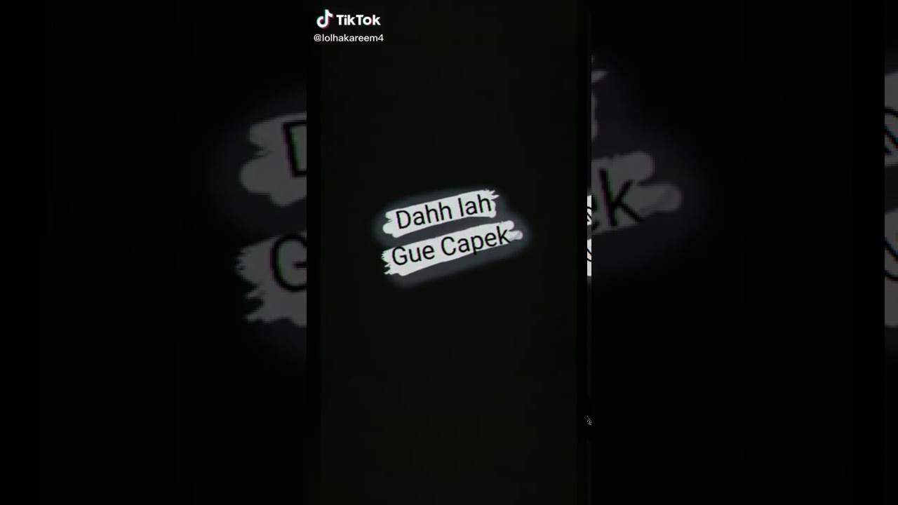 Tik tok kata kata(3) - YouTube