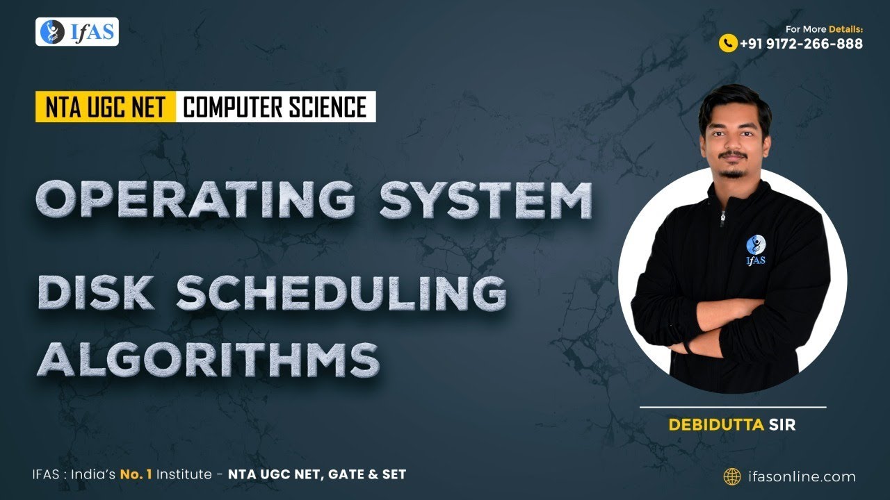 Disk Scheduling Algorithms in Operating System for Computer Science UGC NET - YouTube