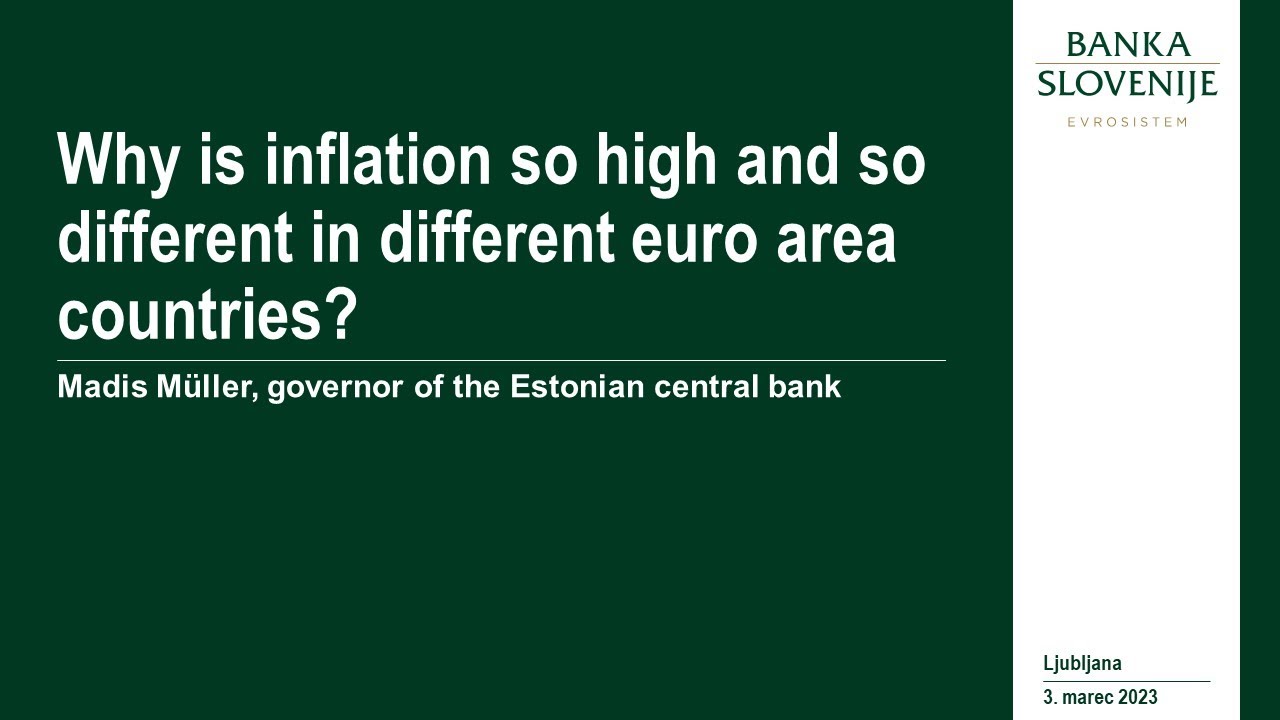 Why is inflation so high and so different in different euro area ...