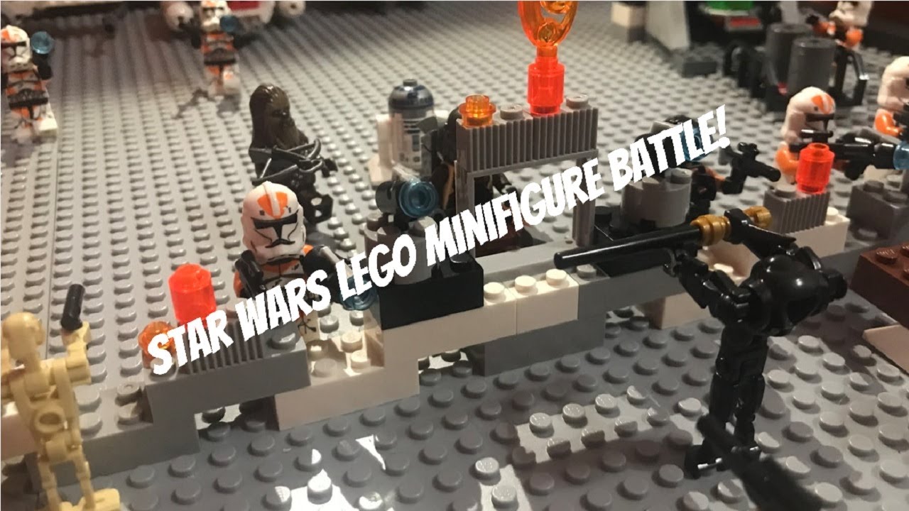 Lego Star Wars Minifigure Battle! - YouTube