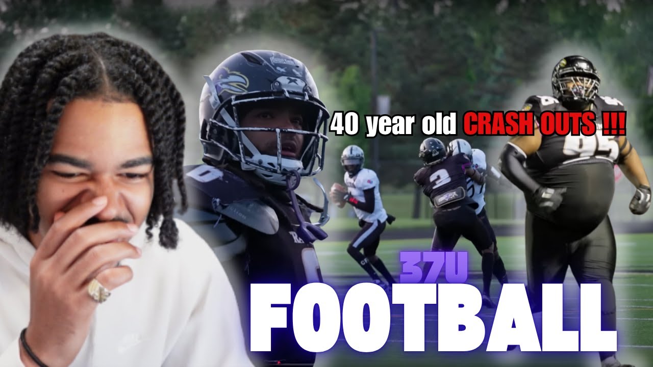 40 year Old CRASH OUTS | 37u Football - YouTube