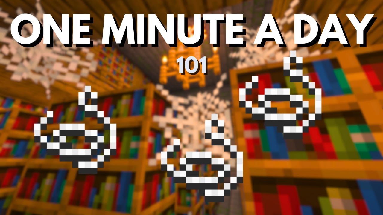 Day 101 of Minecraft 1 Min/Day - YouTube