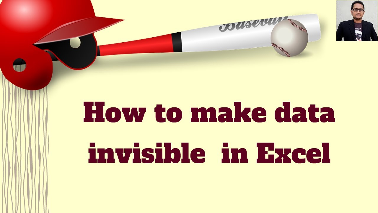 How To Make Data Invisible In Excel YouTube How To Make Data Invisible In Excel YouTube