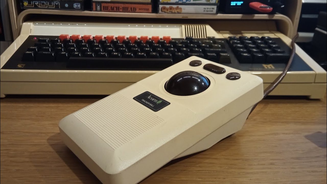 Missile Command + Trackerball BBC Micro - YouTube
