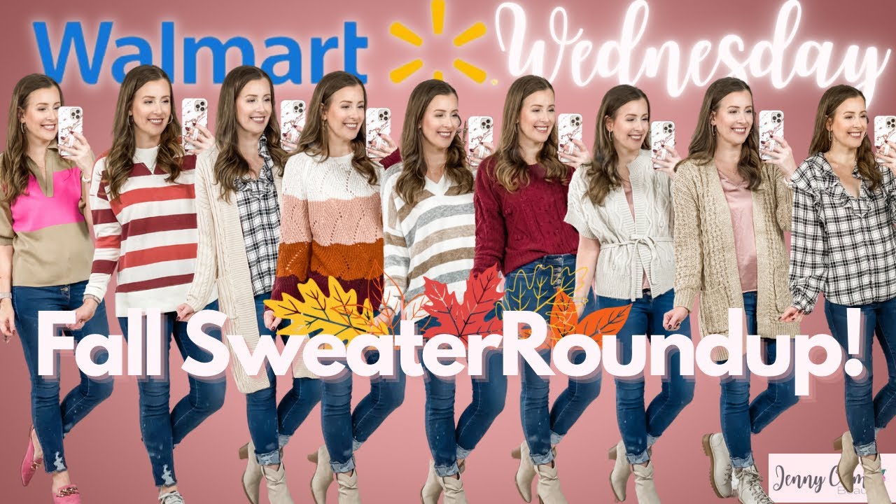 WALMART WEDNESDAY: FALL SWEATERS ARE HERE!! Beautiful New Sweaters ...