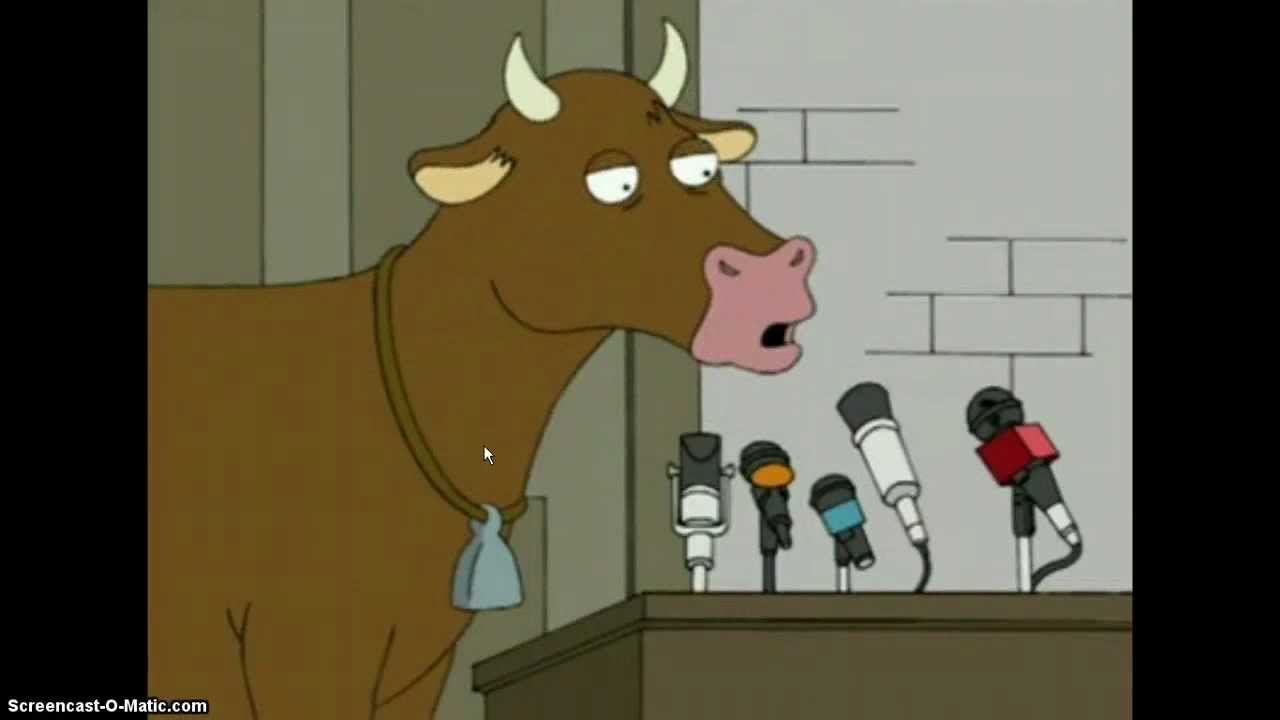 Family Guy - The Cow's Speech - YouTube