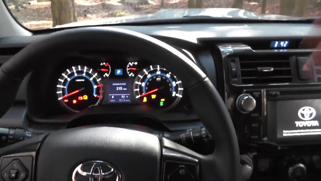 2017 Toyota 4Runner TRD Pro engine start up - YouTube