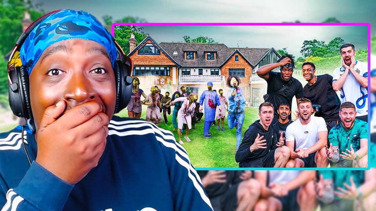 Reaction To The SIDEMEN HOUSE Zombies Map! - YouTube