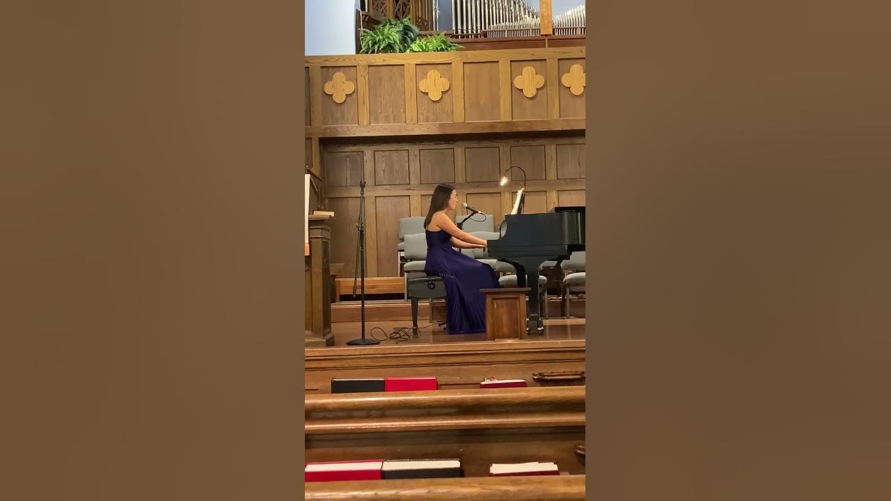 Senior voice recital-piano - YouTube