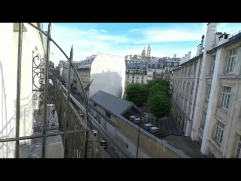 Quick look at a Le Montclair Montmartre Hostel Room Paris, France - YouTube
