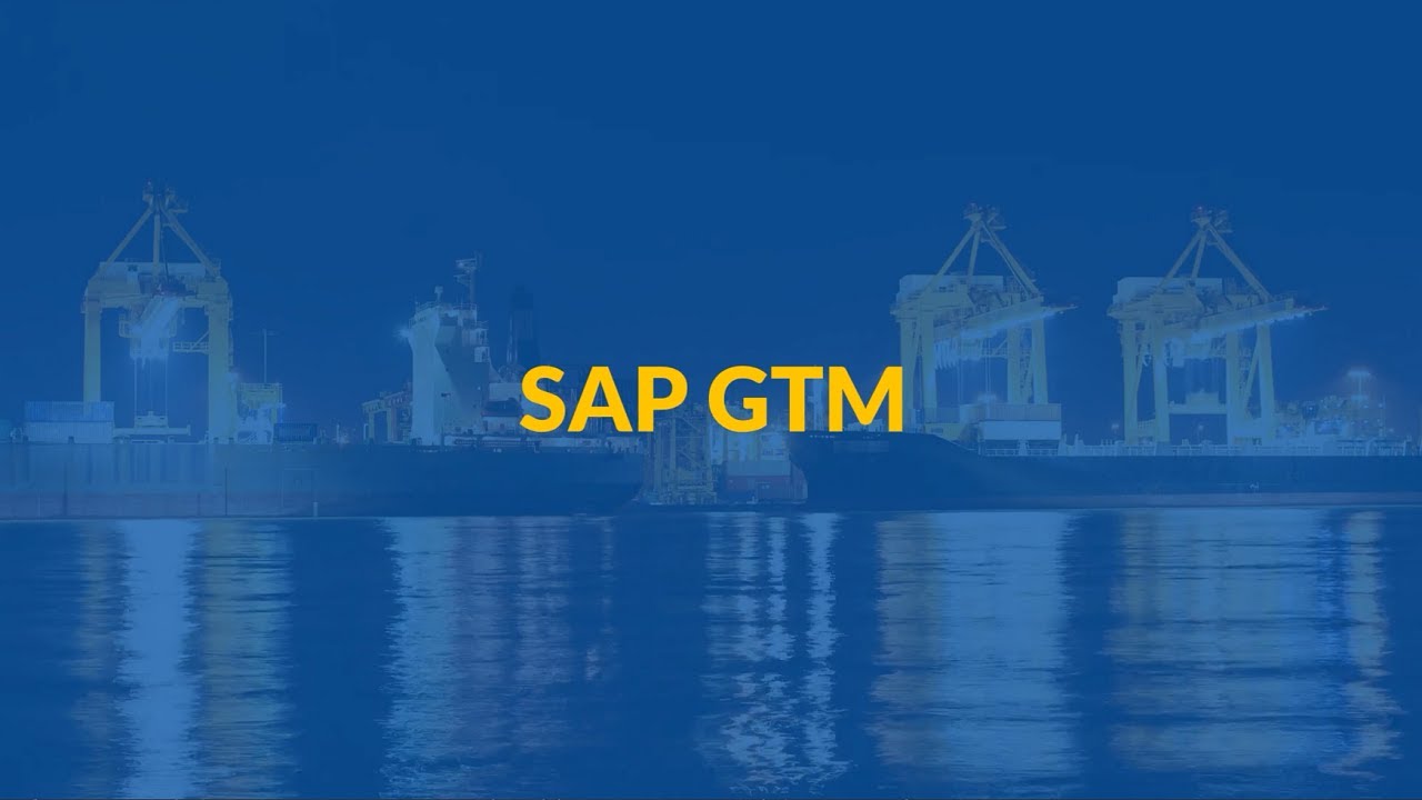 SAP Global Trade Management (GTM) | Mindlogistik - YouTube